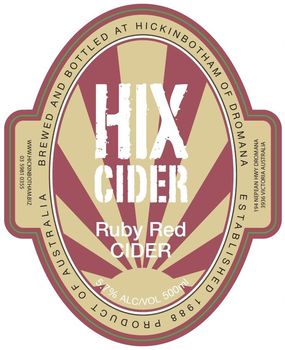 Hix Ruby Red Cider